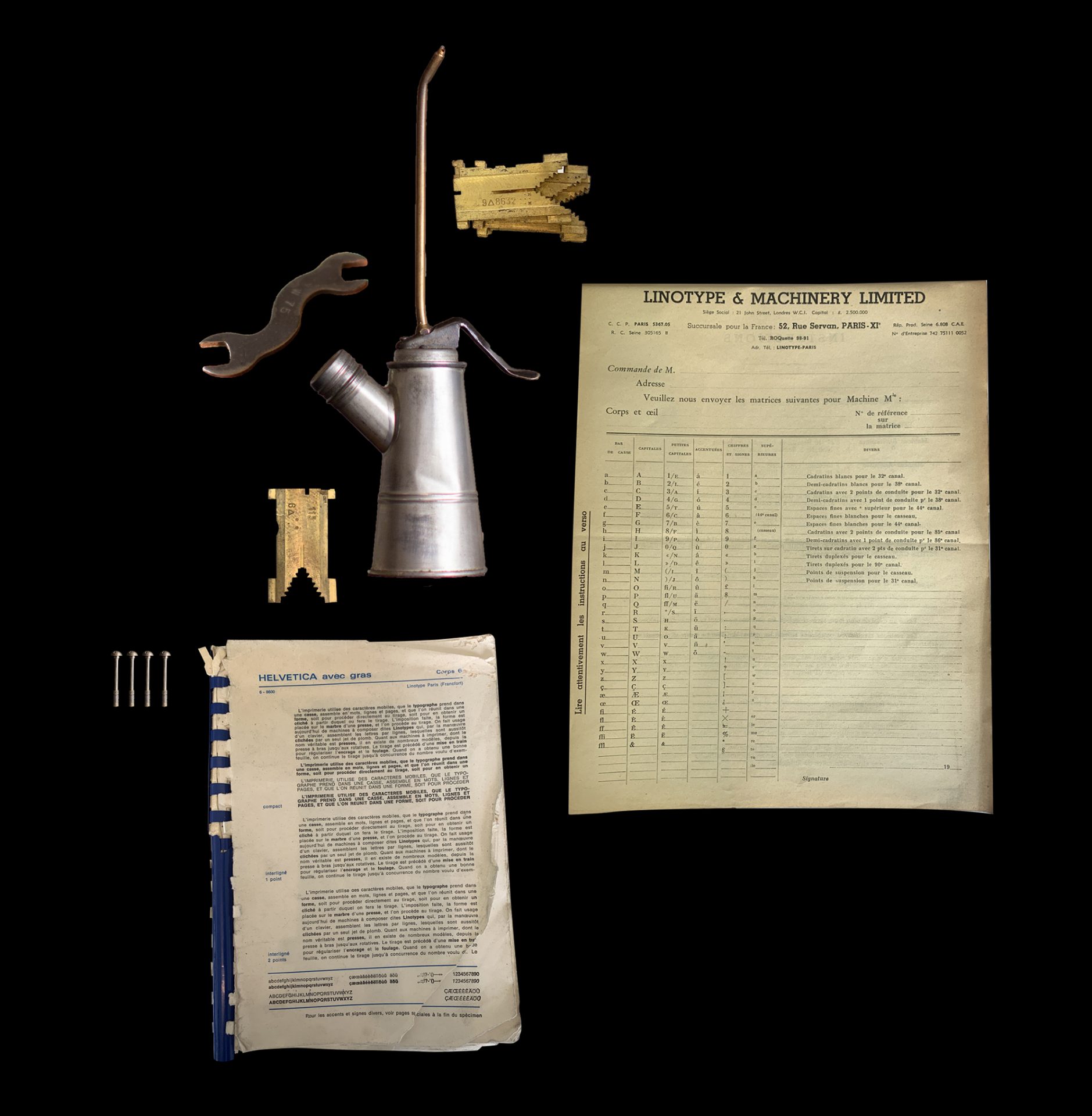 Formation Linotype - Espace Gutenberg